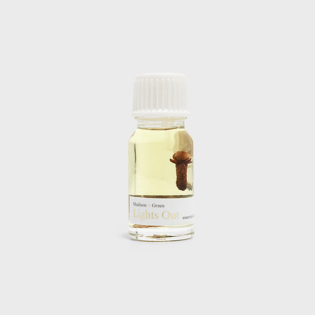 Lights Out essential oil blend – Madison + Green