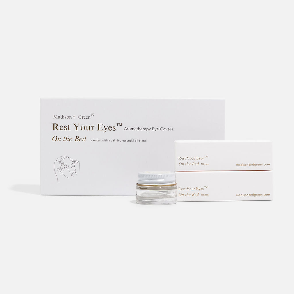 Rest Your Eyes™ On the Bed – Madison + Green